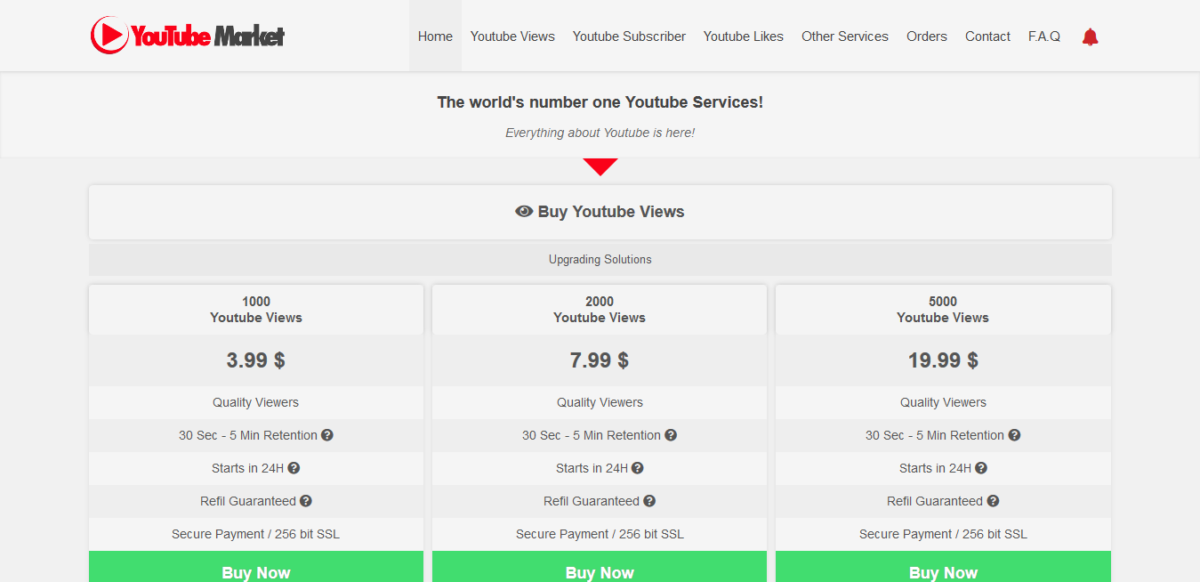 50 Best Sites To Buy YouTube Subscribers (Reviews) – Website reviews ...