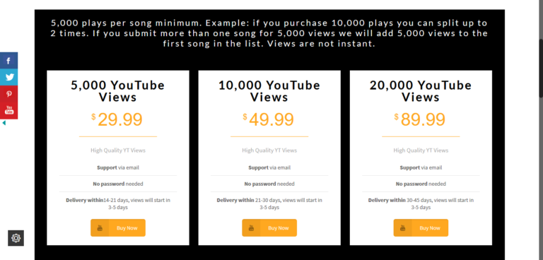 50 Best Sites To Buy YouTube Views - Website reviews,Social Media ...