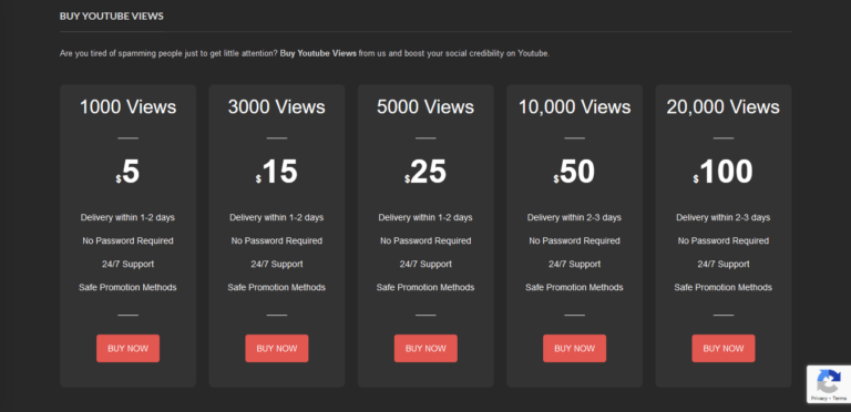 50 Best Sites To Buy YouTube Views - Website reviews,Social Media ...